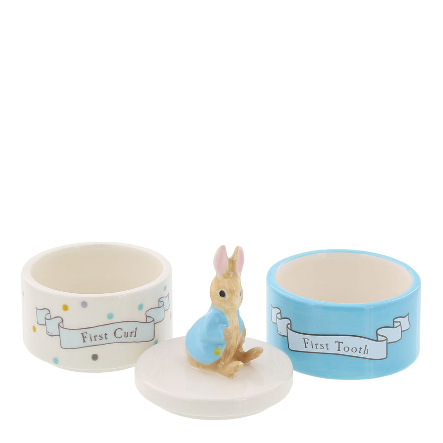 Peter Rabbit My First Tooth & Curl Set – Beatrix Potter Gifts by Enesco