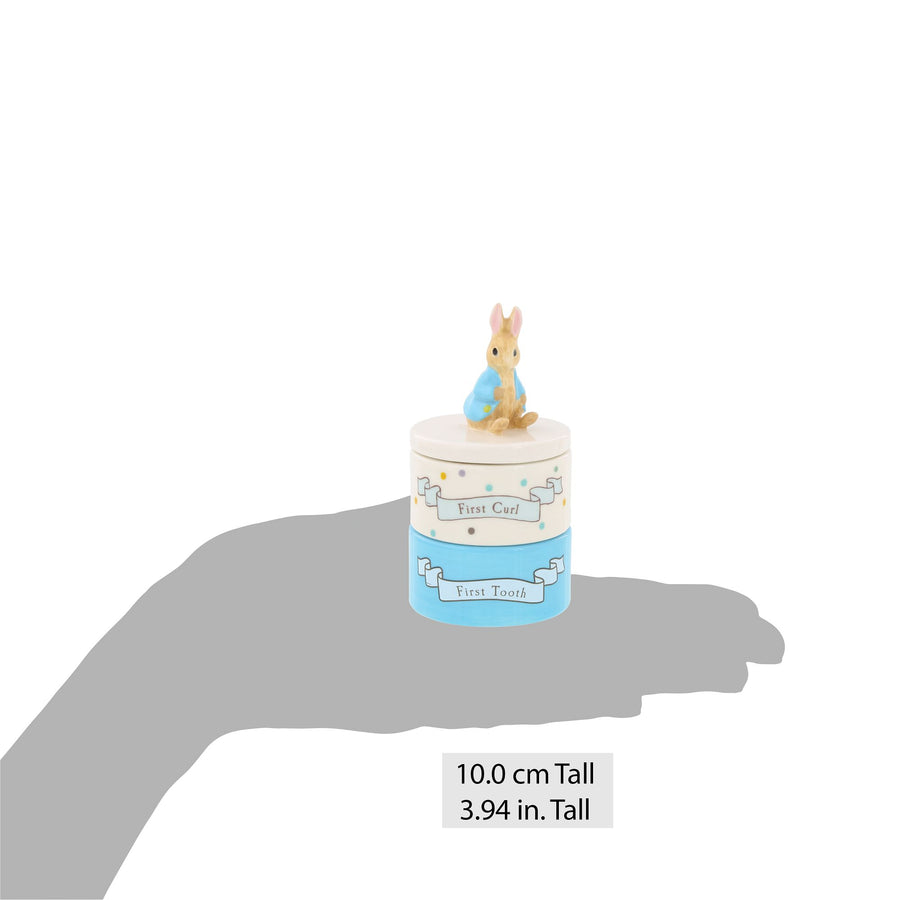 Peter Rabbit My First Tooth & Curl Set – Beatrix Potter Gifts by Enesco
